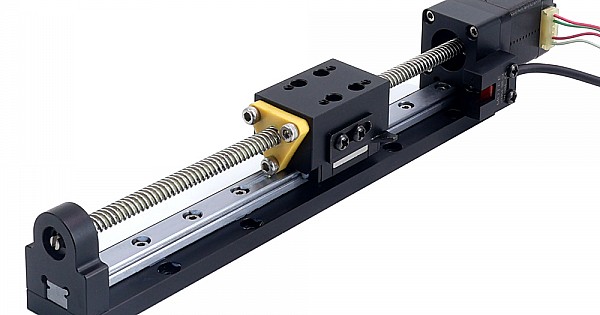 Nema 8 리드 나사가 있는 작동 장치 0.5A 스트로크 90mm 0.01Nm(1.416oz.in) 리드 5.08mm(0.2") 센서 포함 - LMD8S11HD05-090 ...